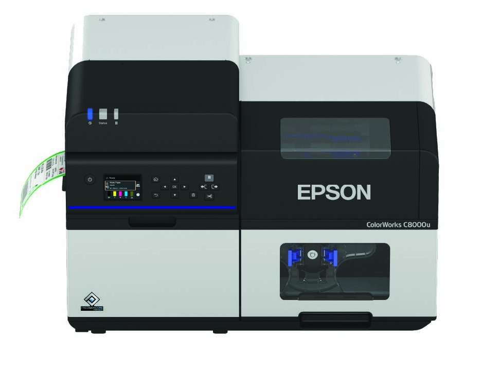 High-Speed Color Label Printing with Epson ColorWorks® CW-C8000 Printer